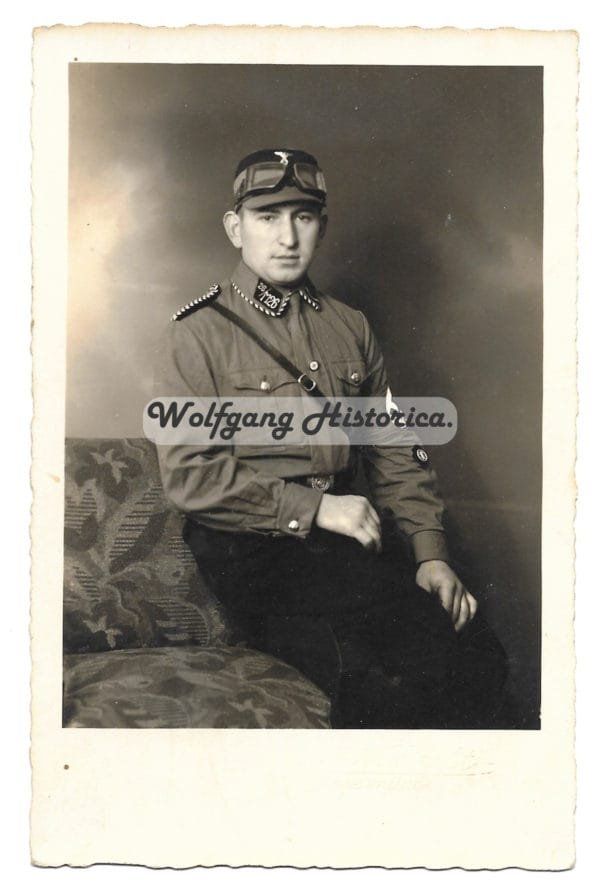 Portrait of a SA Motorsturm 26/M26 Member - Wolfgang Historica