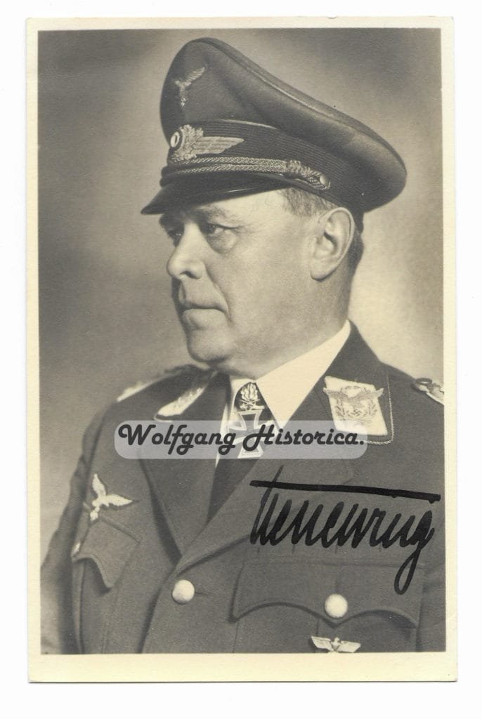 Albert Kesselring – Generalfeldmarschall (Wartime Signed) – Wolfgang ...