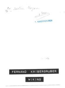 Fernand Kaisergruber – “Wiking” and “Wallonien” Division – Wolfgang ...