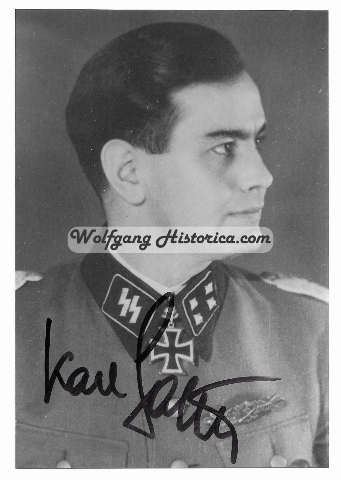 Karl Sattler – SS-Regiment “Sattler” – Wolfgang Historica