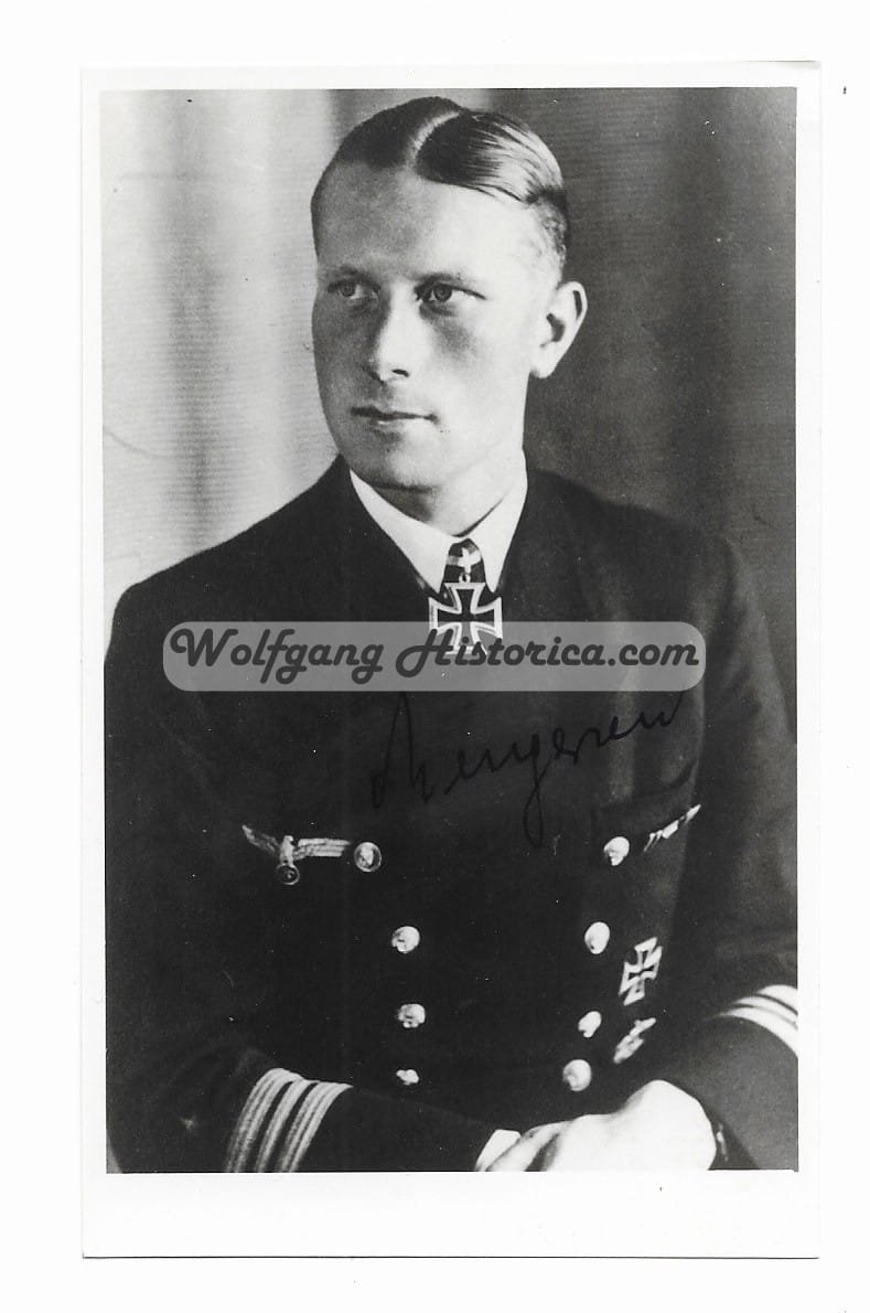Ernst Mengersen – U-18, U-143, U-101 and U-607 (Sank HMS Broadwater ...