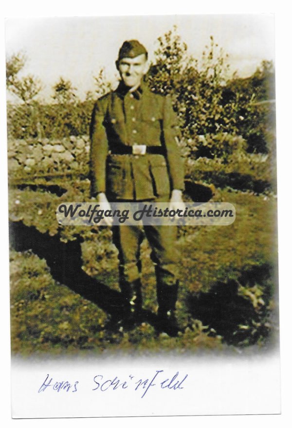 Hans Schönfeld – SS-Panzer-Grenadier-Regiment 6 “Theodor Eicke ...