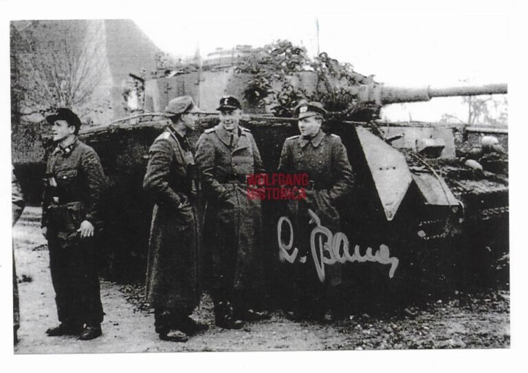 Ludwig Bauer – Panzer-Regiment 33 – Wolfgang Historica