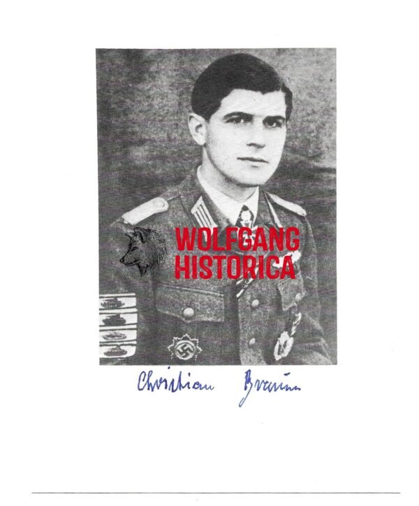 Christian Braun – Grenadier-Regiment 308 (Eichenlaub) – Wolfgang Historica