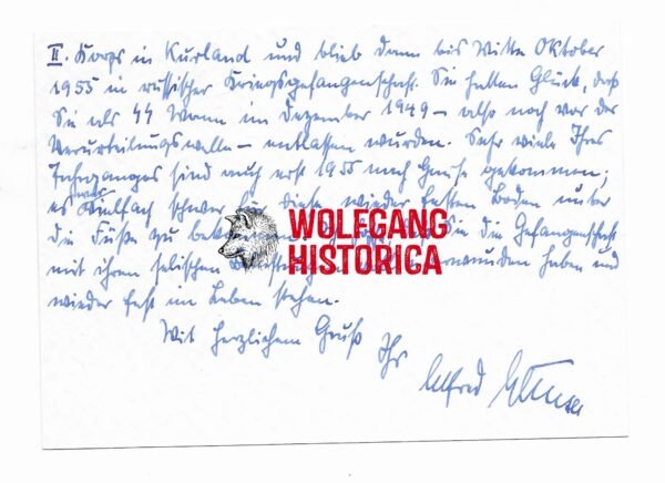 Alfred Gause – Panzergruppe “Afrika” (Stabschef of Erwin Rommel ...