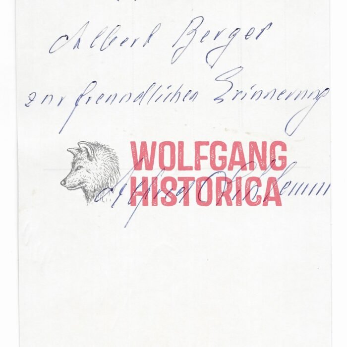 Alfred Schlemm – I. Fallschirmkorps (General) – Wolfgang Historica