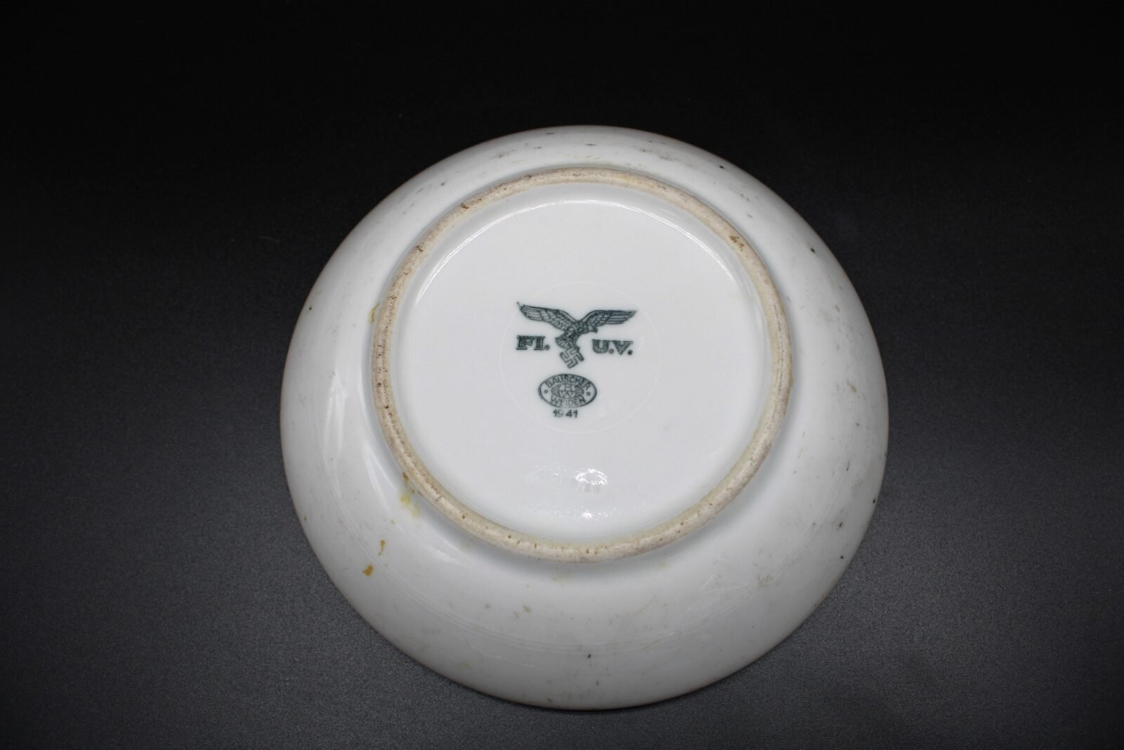 Luftwaffe Porcelain Saucer (Fl.U.V., Bauscher Weiden 1941) – Wolfgang ...