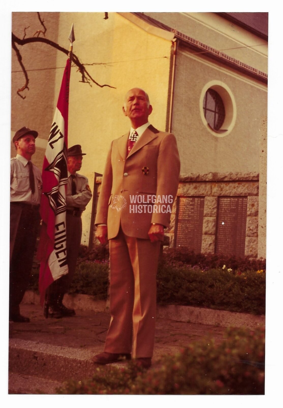 Otto Kumm – Postwar Photo wearing RK – Wolfgang Historica