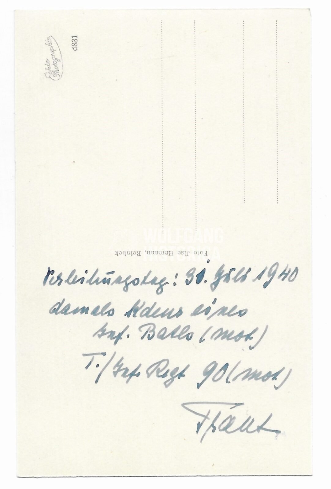 Hans Traut – Infanterie-Regiment 90 & 10. Infanterie-Division ...