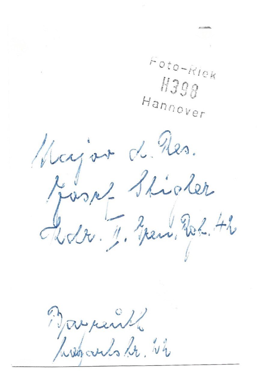 Josef Stigler – Infanterie-Regiment 42 (46. Infanterie-Division ...