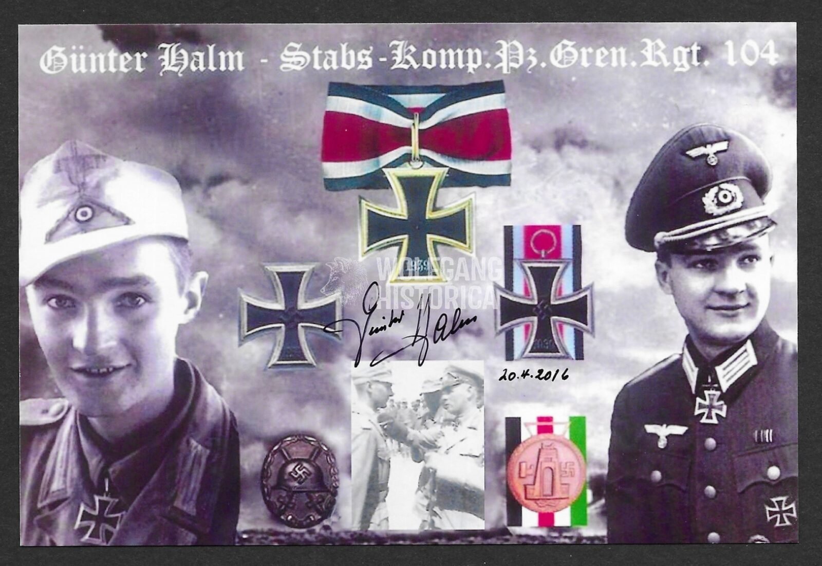 Günter Halm – Panzergrenadier-Regiment 104 (15. Panzer-Division ...