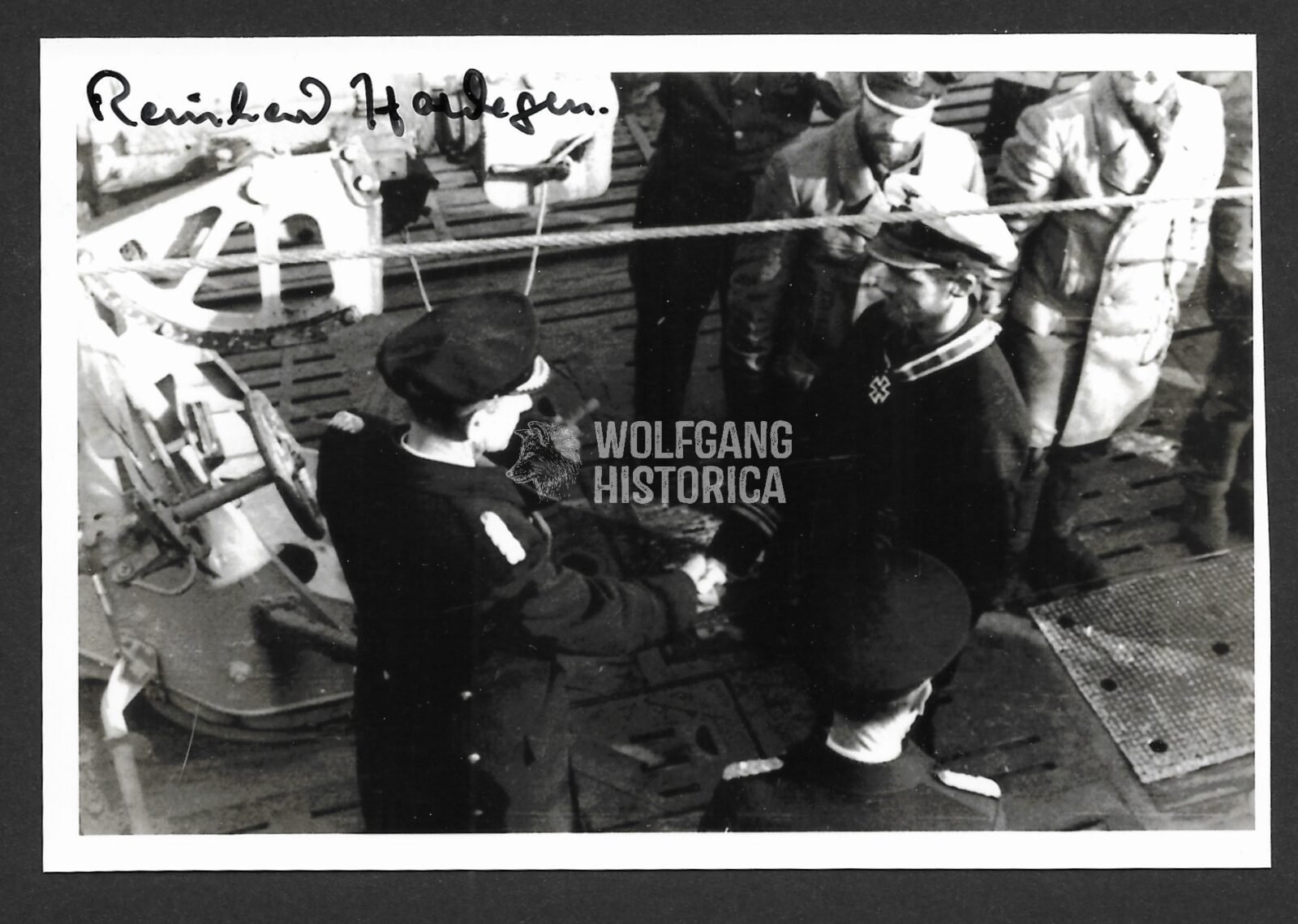 Reinhard Hardegen – Kommandant of “U-123” (Eichenlaub) – Wolfgang Historica